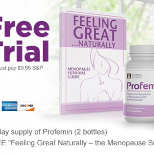 Profemin – Natural Menopause Relief Without Hormones – Bought on TV
